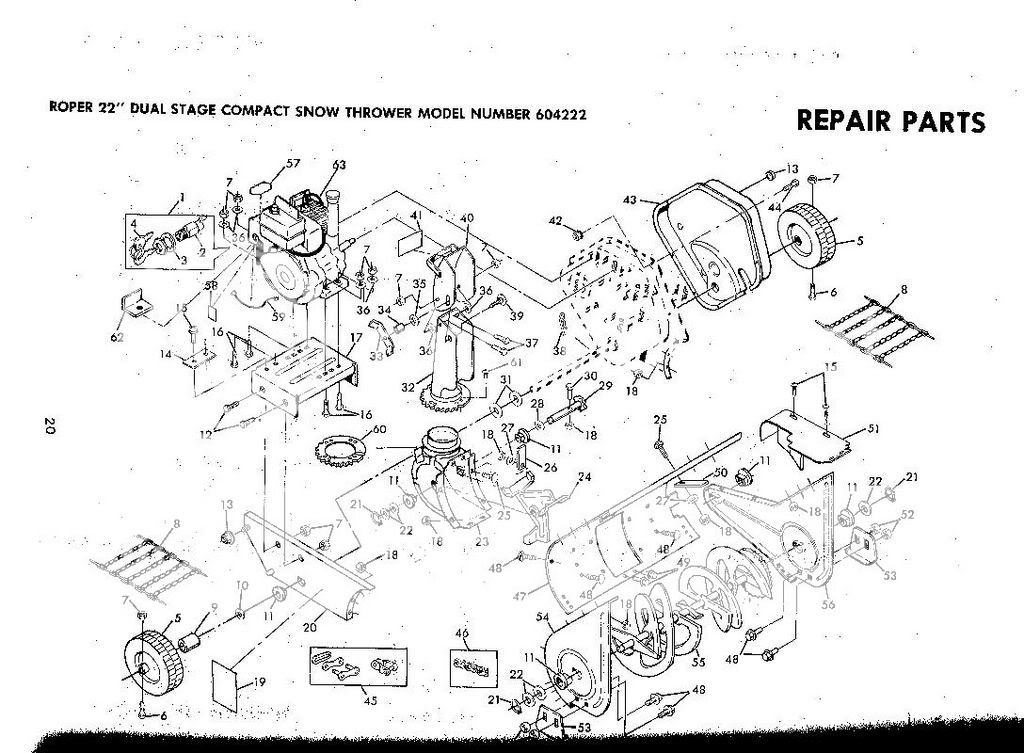 Roper 6-24 Snowblower Manual - fasrtodays
