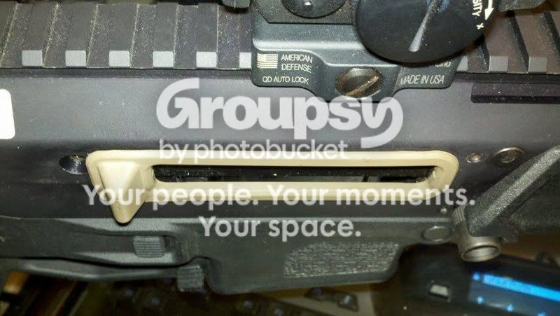 Custom Basic Hangaurd and V2 style brass deflector | ACR Forum