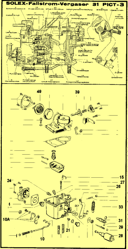 Solex 30 Pict-3 Rebuild | Volkszone Forum