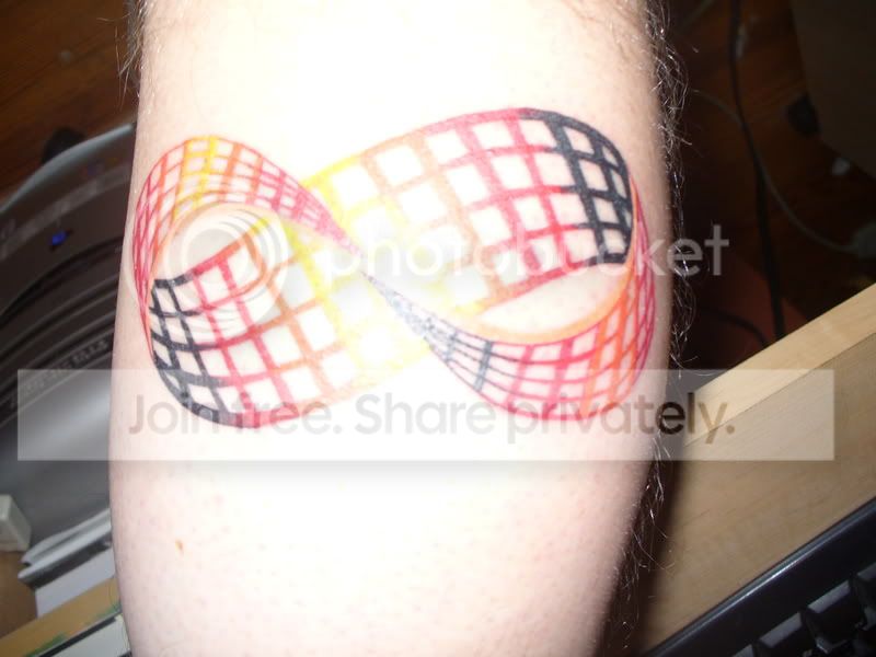 Mobius strip tattoo - Bronctattooaus.com