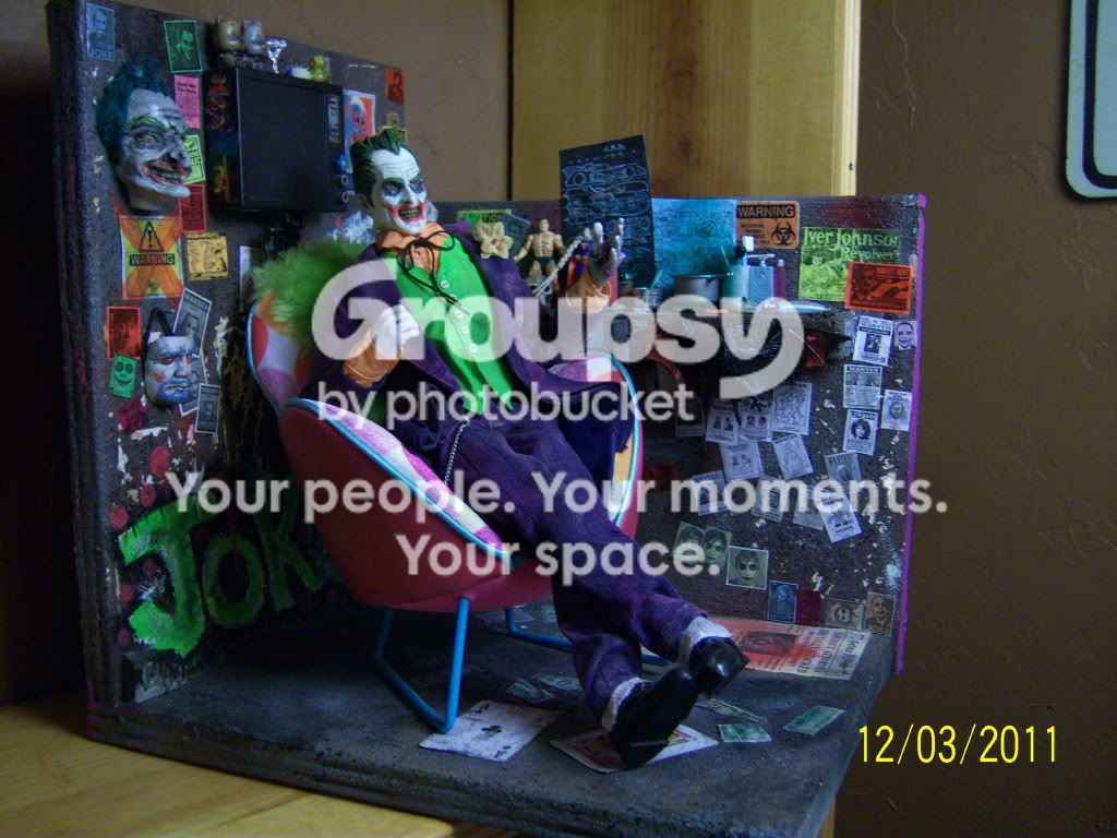 Joker's Hideout Diorama (tribute to the character) | One Sixth Warriors ...