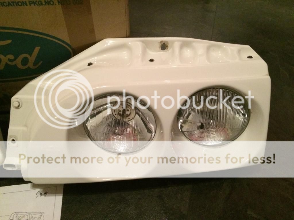 Genuine mk2 Sierra Morette Headlights.