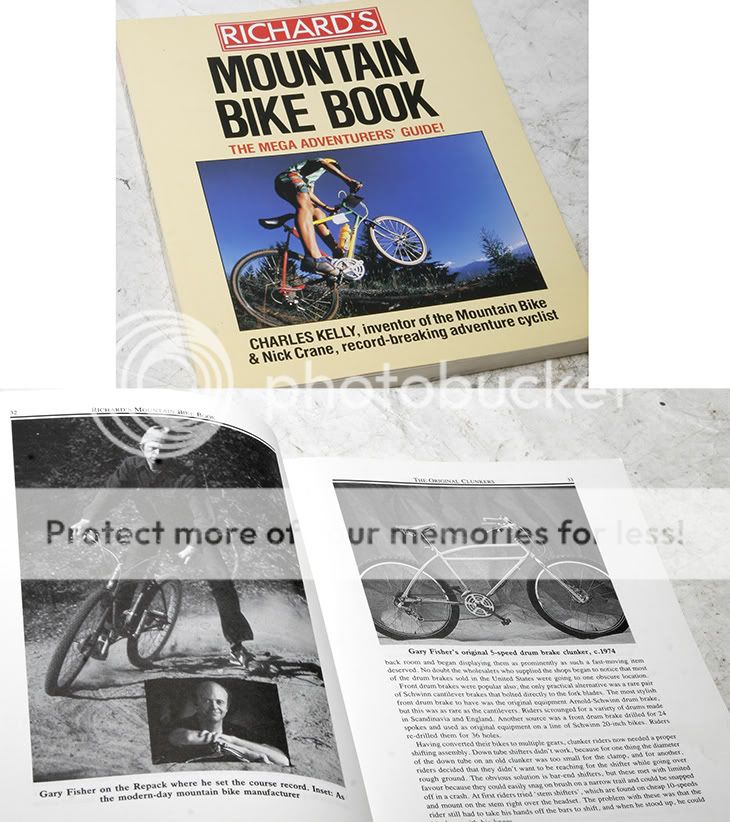 Stumpjumper book Richards MTB Book DX rear gear Lake shoes | Retrobike